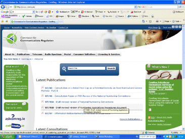 Comreg launch new website