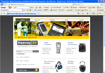Heavey RF retain Webtrade for new website design